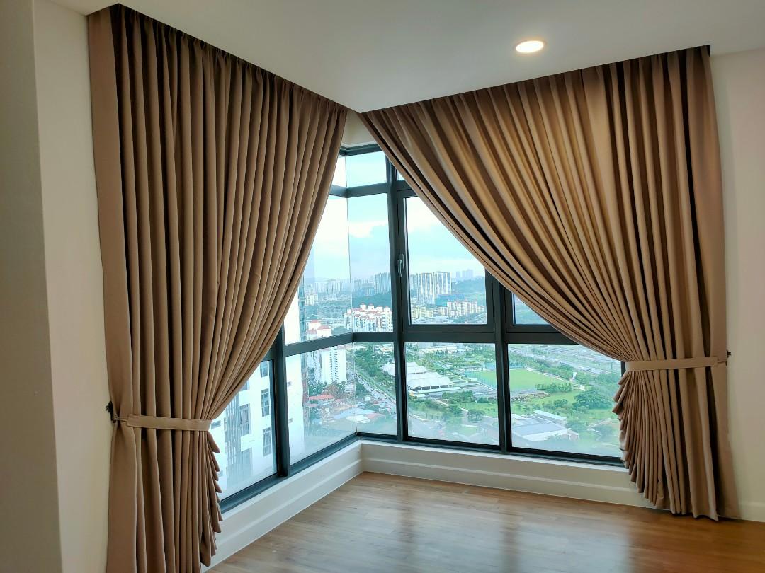 Drill curtain langsir upah pemasangan tebuk dinding, Services, Others ...