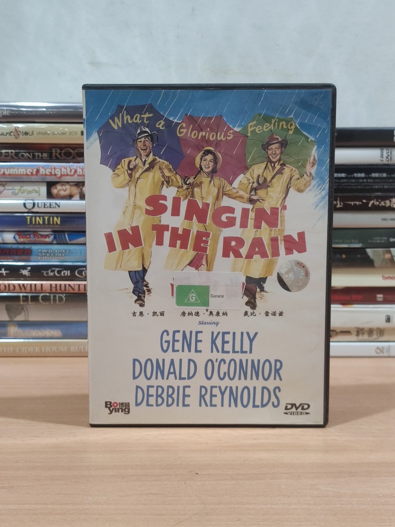 (DVD) Singin' In The Rain, Hobbies & Toys, Music & Media, CDs & DVDs on ...