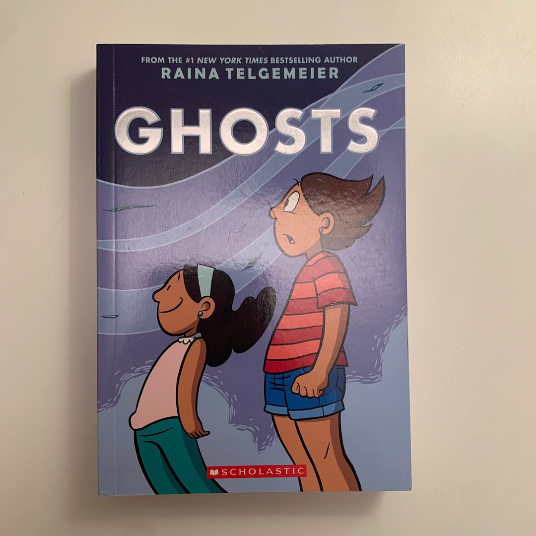 Ghosts by Raina Telgemeier (cartoon), 興趣及遊戲, 書本 & 文具, 小說及非小說 - Carousell
