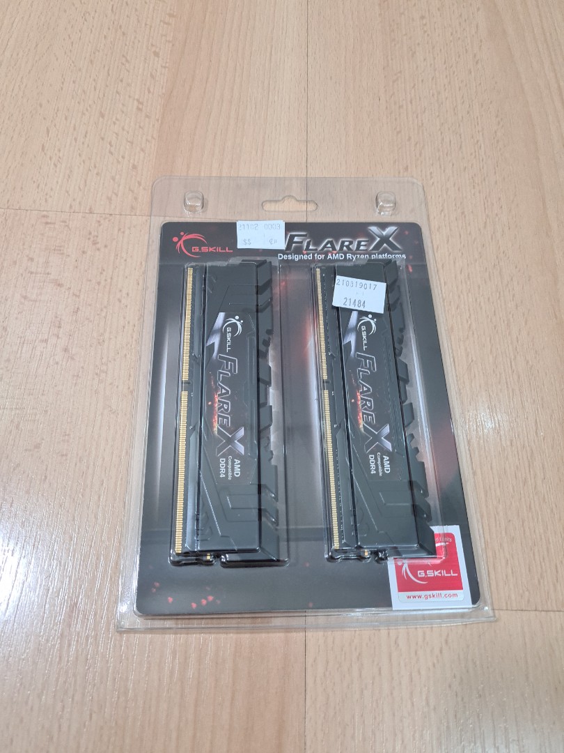 G.SKILL Flare X Series 32GB (2 x 16GB) 3200MHz DDR4 CL16 (F4-3200C16D ...