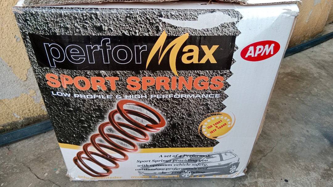 Honda city TMO APM sport spring Performax, Auto Accessories on Carousell