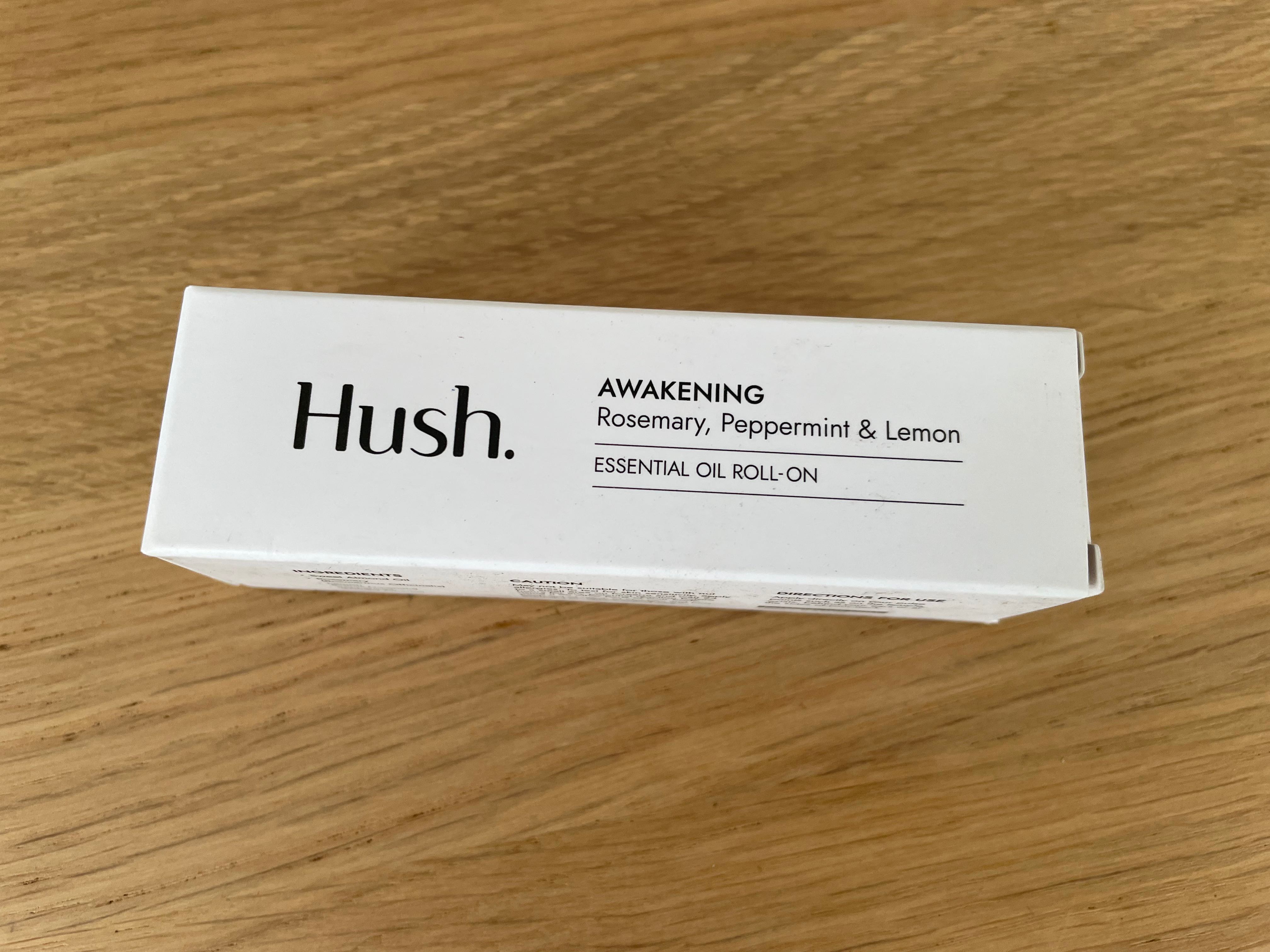 Hush Essential Oil Roll On Fragrance (Rosemary Peppermint), Beauty ...