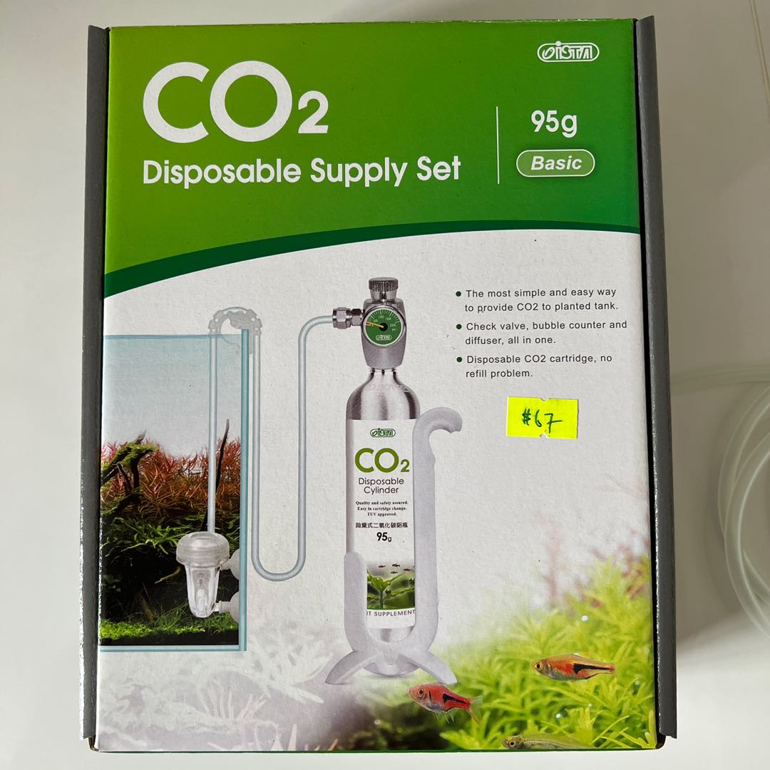 ISTA 95g CO2 Disposable Supply Set - Basic, Health & Nutrition, Medical ...