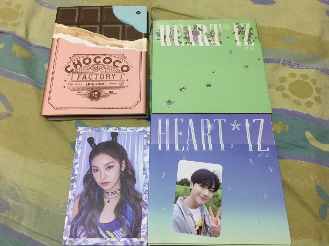 IZ*ONE Heart*Iz X1 Uniq Seungyoun ITZY Yeji Gugudan Chococo Factory ...