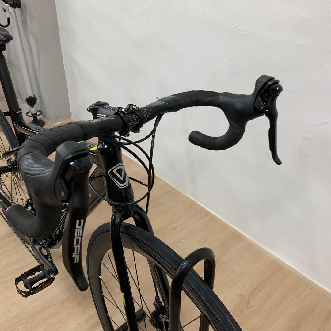 Java veloce road bike racing bike integrated shifter, Sports Equipment ...