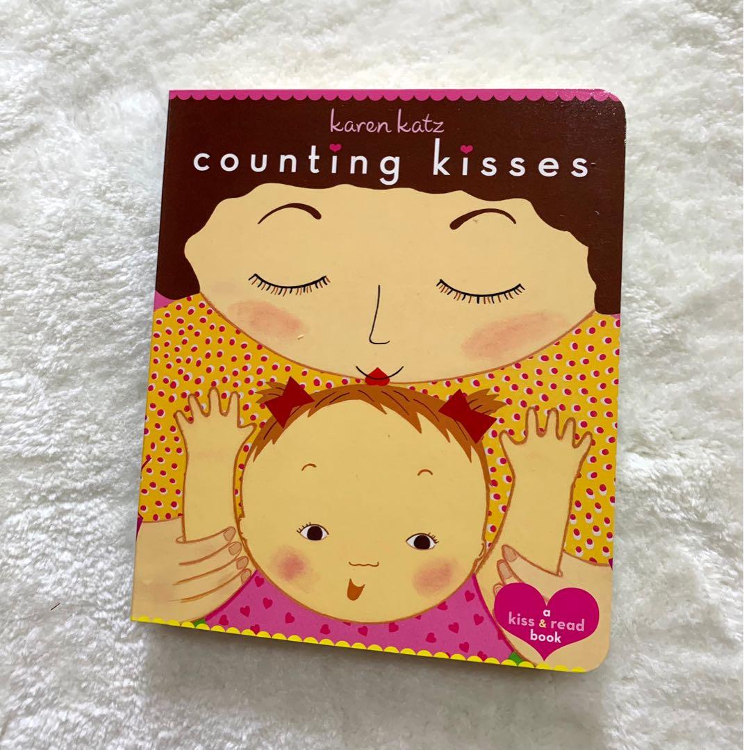Karen Katz thick board book series - Counting Kisses - Mommy Hugs ...