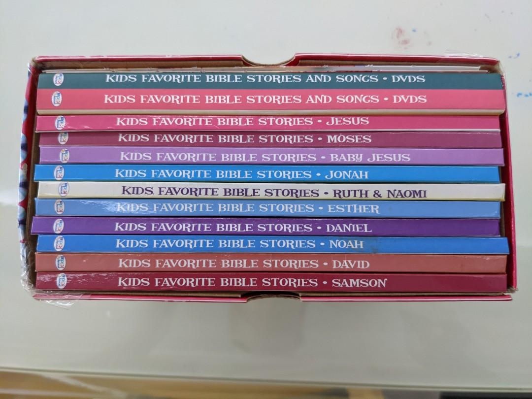 Kid's Bible story DVD set, Hobbies & Toys, Books & Magazines, Children ...