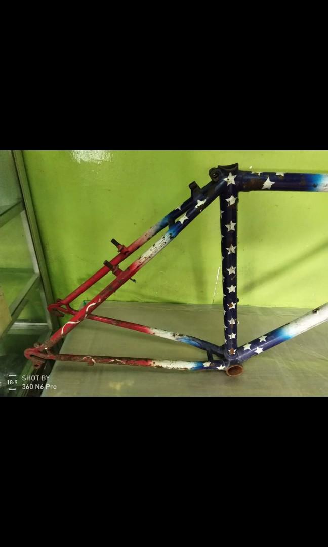 Classic chromoly Mountain Bike frame, Sports Equipment, Bicycles ...