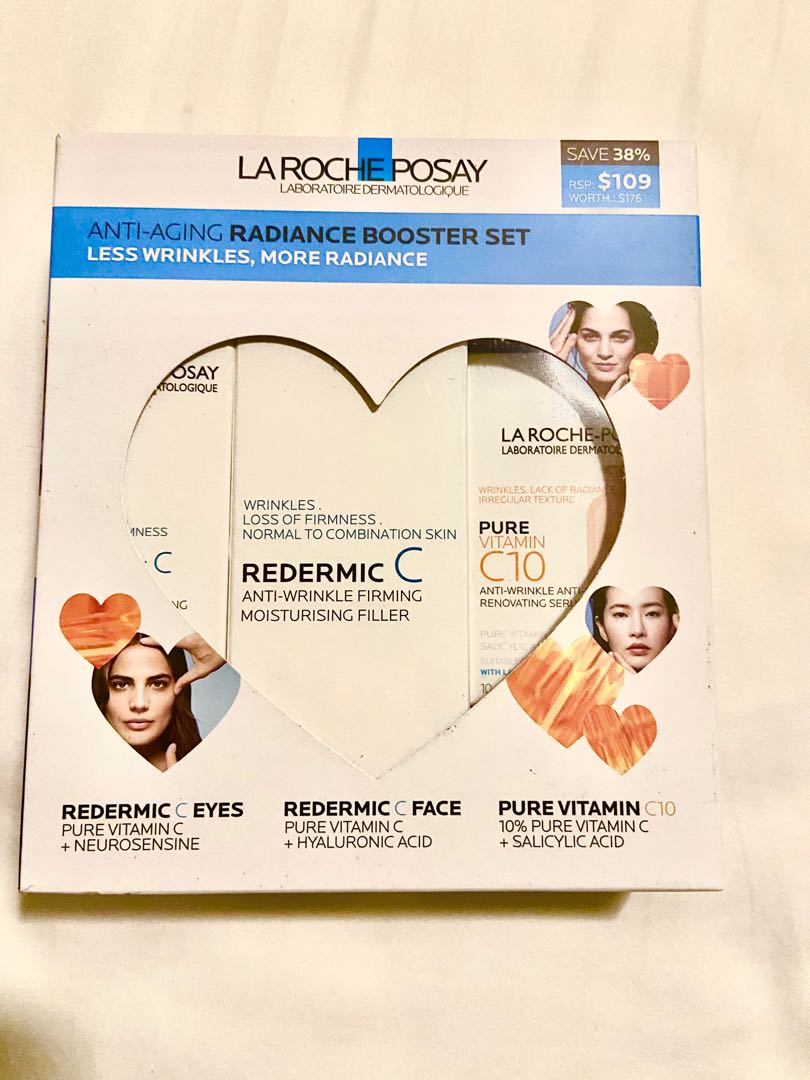 La Roche Posay Anti Aging Radiance Booster Set, Beauty & Personal Care ...