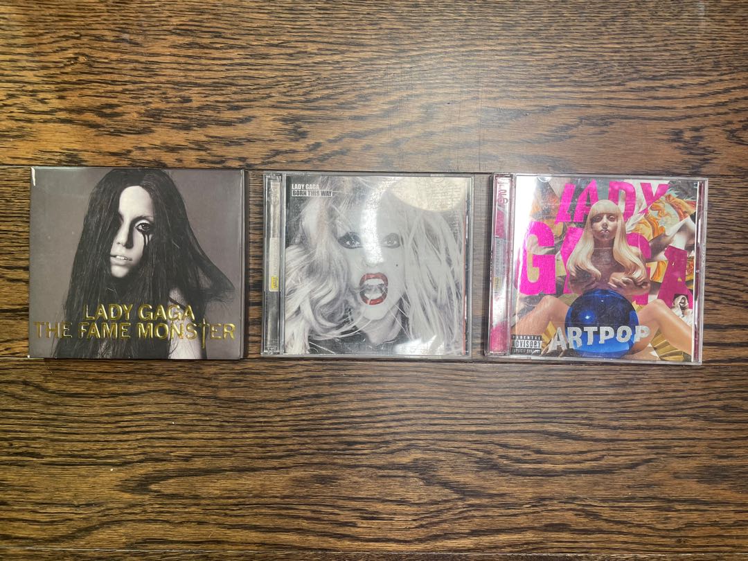 Lady Gaga CD set, Hobbies & Toys, Music & Media, CDs & DVDs on Carousell