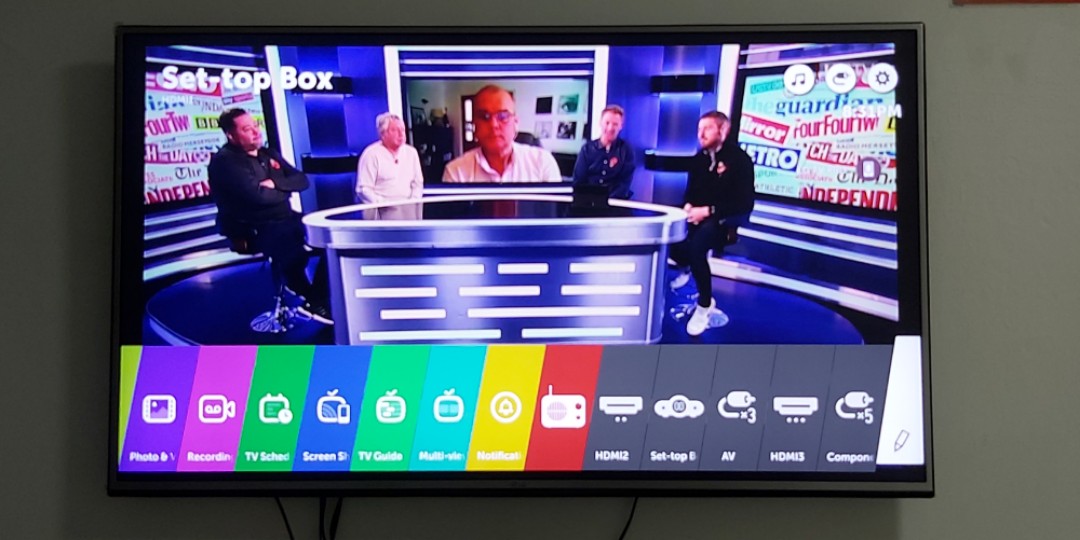 LG Web OS UHD TV UH615T 4K 55', TV & Home Appliances, TV ...