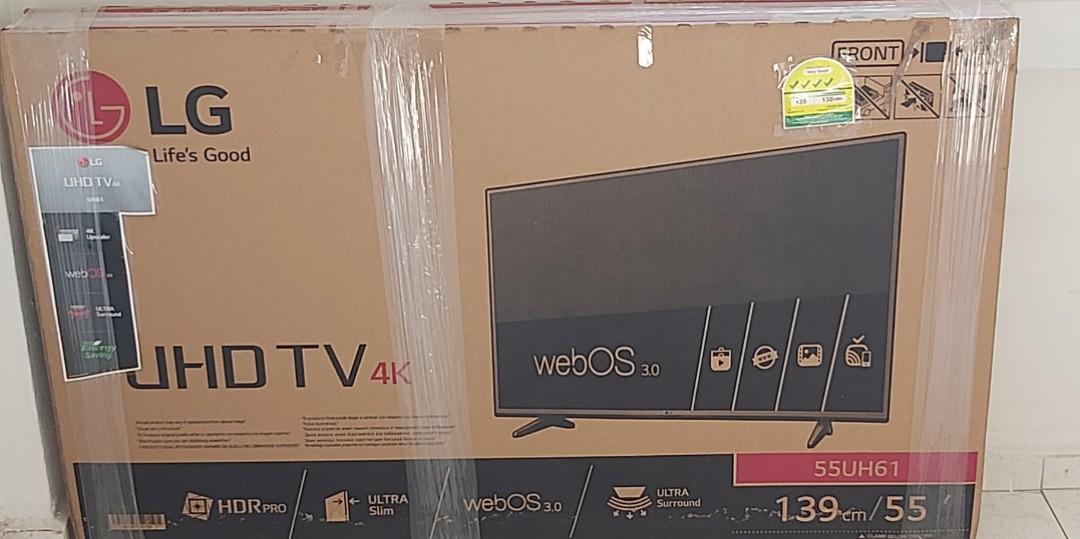 LG Web OS UHD TV UH615T 4K 55', TV & Home Appliances, TV ...