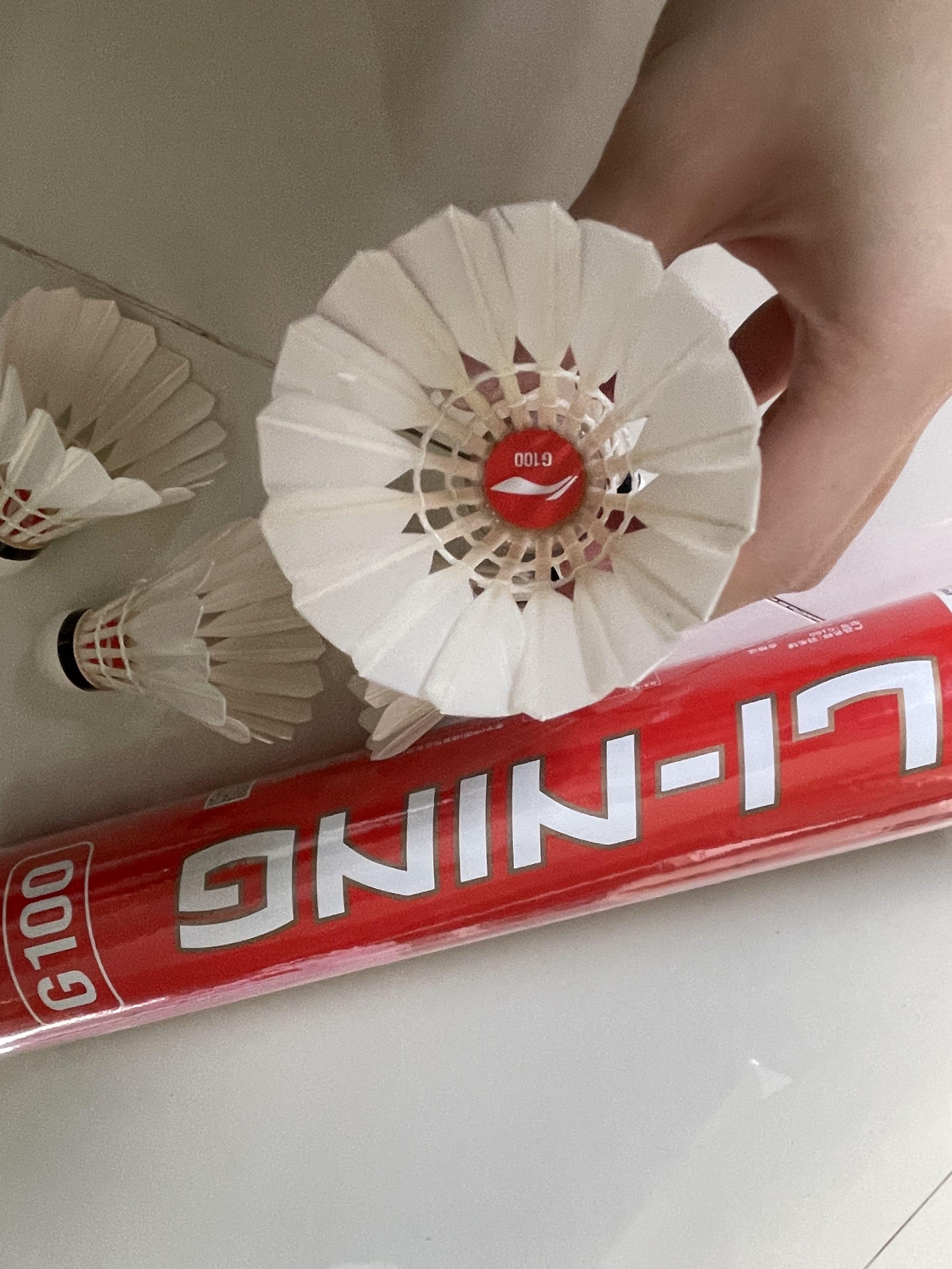Li Ning Badminton Shuttlecock, Sports Equipment, Sports & Games, Racket ...