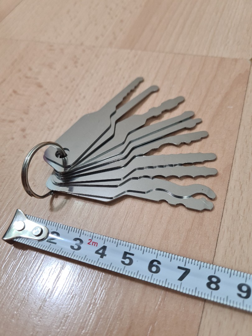 Lock pick Jiggler Keys, Hobbies & Toys, Toys & Games on Carousell