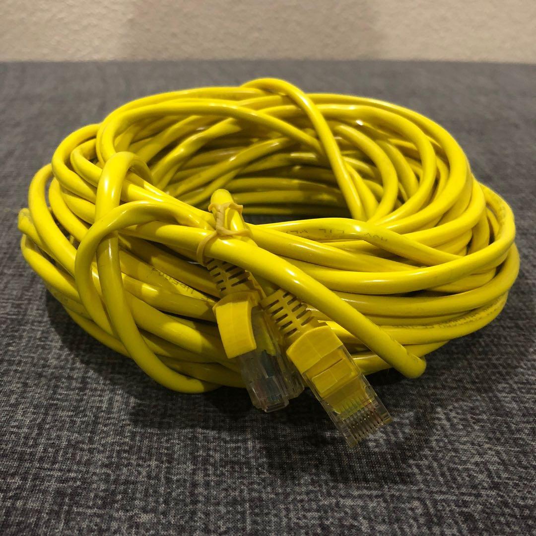 Long Ethernet LAN Cable, Computers & Tech, Parts & Accessories, Cables ...