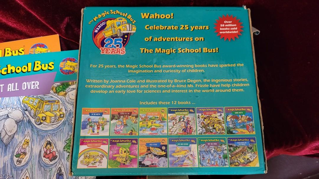 Magic School Bus box set, 興趣及遊戲, 書本 & 文具, 小朋友書 - Carousell