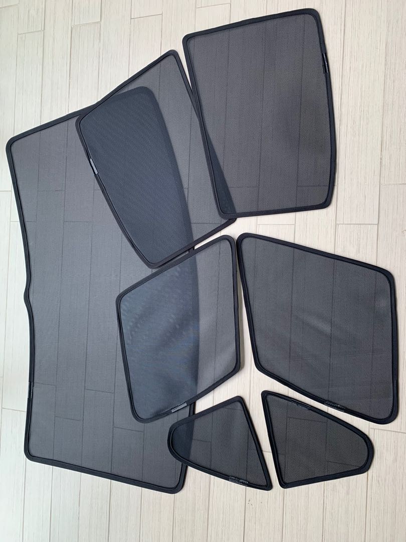 Magnetic Sunshade Mercedes Benz W204 C Class Full Set 7 PCs, Car ...