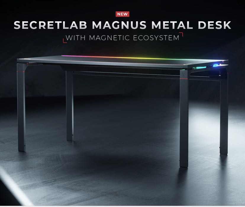 Magnus Desk, Furniture & Home Living, Furniture, Tables & Sets on Carousell