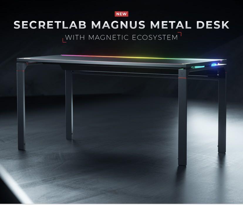 Magnus Desk, Furniture & Home Living, Furniture, Tables & Sets on Carousell