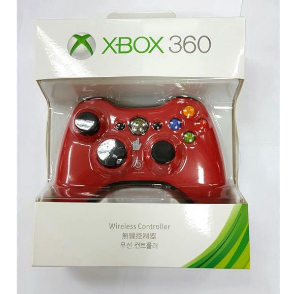 Microsoft 360 xBox Wireless Controller (Red), Video Gaming, Gaming ...