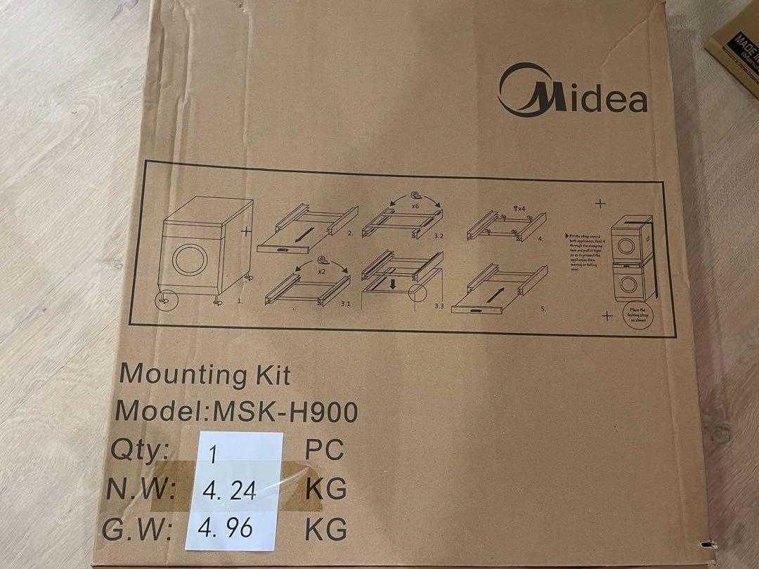 Midea dryer stacking kit, TV & Home Appliances, Washing Machines and ...