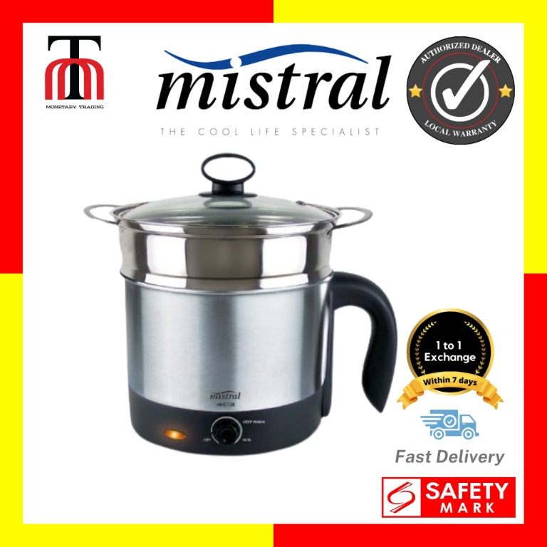 Mistral 1.2L Multi Cooker MNC128, TV & Home Appliances, Kitchen ...