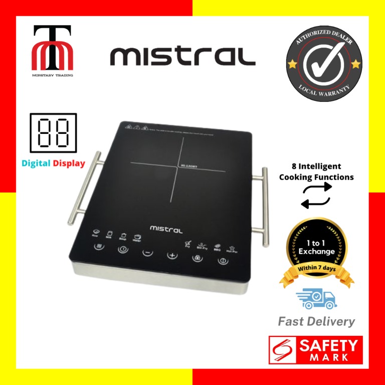 Mistral 2000w Ceramic Cooker MCC317, TV & Home Appliances, Kitchen ...
