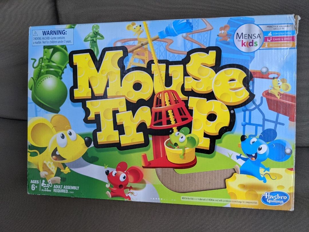 Mouse Trap boardgame, Hobbies & Toys, Toys & Games on Carousell