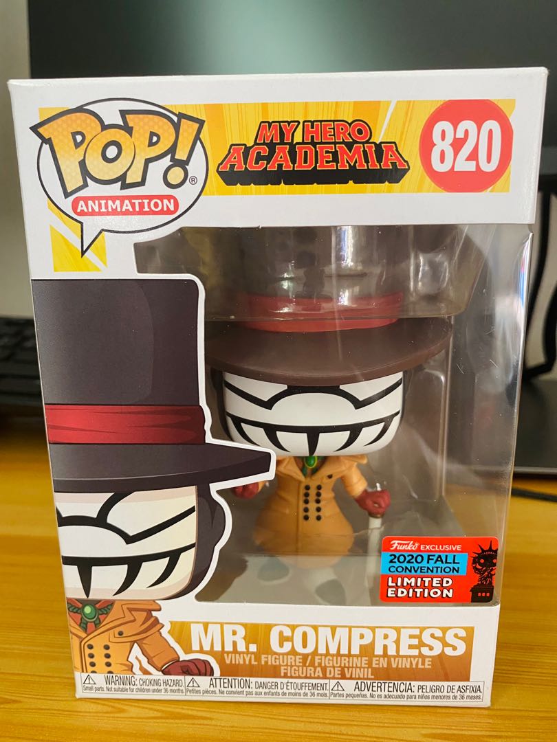 Mr Compress FCE Funko Pop, Hobbies & Toys, Toys & Games on Carousell