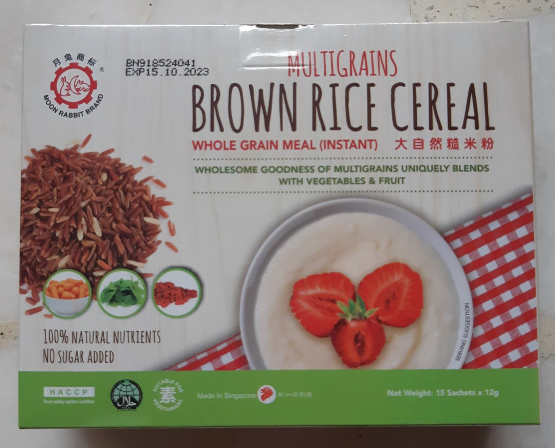 Multigrains Brown Rice Cereal, Food & Drinks, Packaged & Instant Food ...