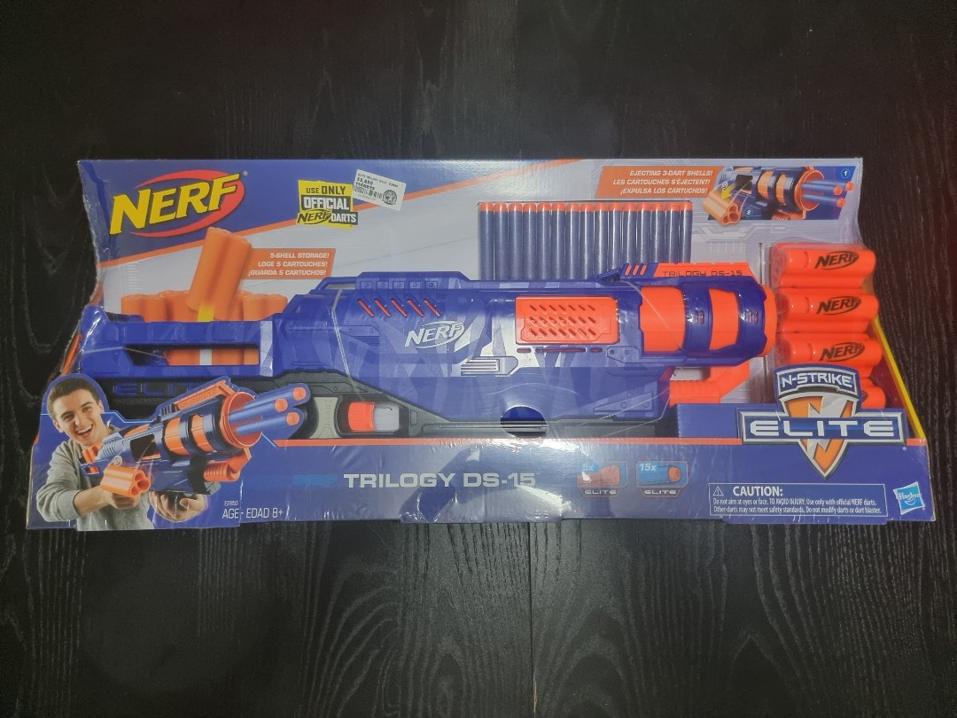 NERF Trilogy DS-15 Xmas gift, Hobbies & Toys, Toys & Games on Carousell