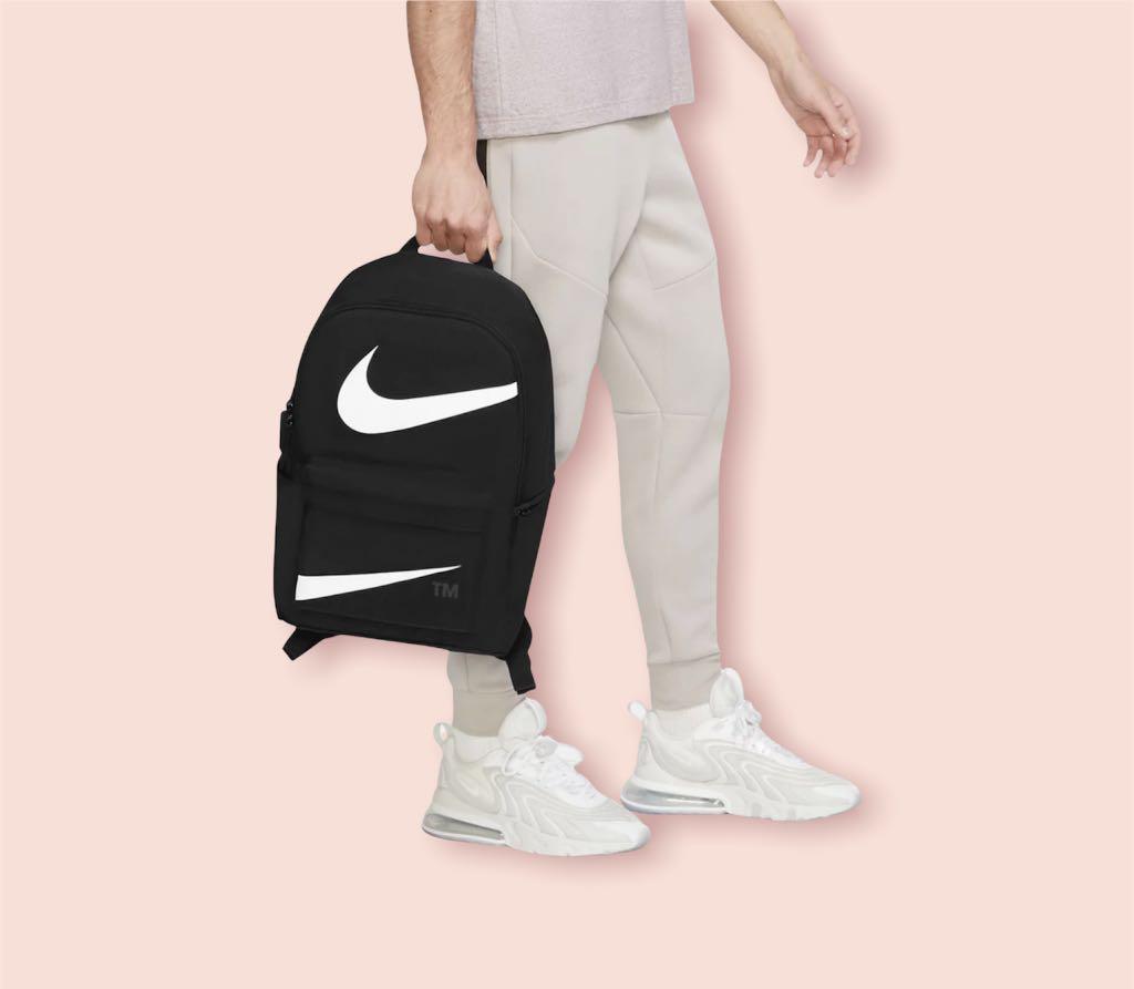 Nike heritage swoosh backpack, Men's Fashion, Bags, Backpacks on Carousell
