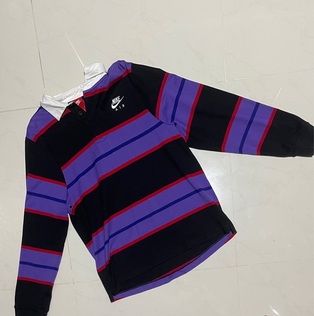 nike rugby polo shirt, Men's Fashion, Tops & Sets, Tshirts & Polo ...