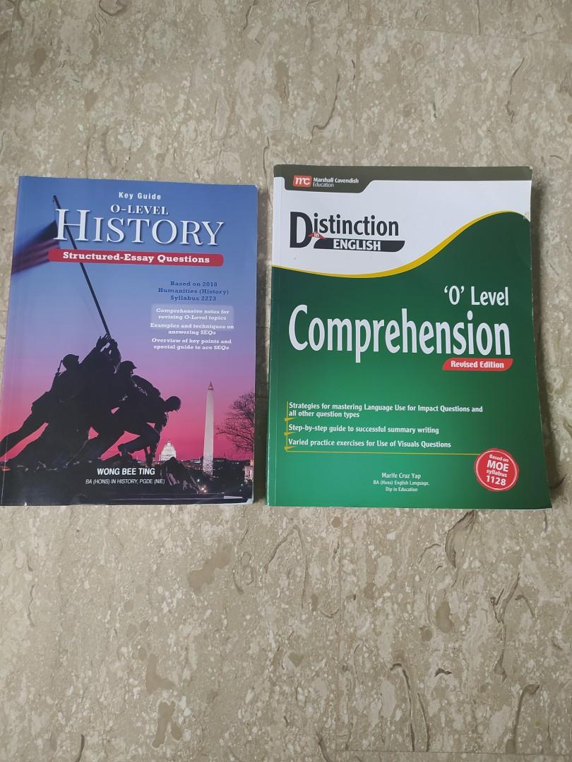O level History/English comprehension (2021), Hobbies & Toys, Books ...