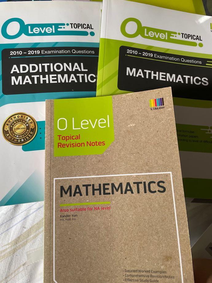 olevel amath emath topical tys ,revision notes, emath papers, Hobbies ...