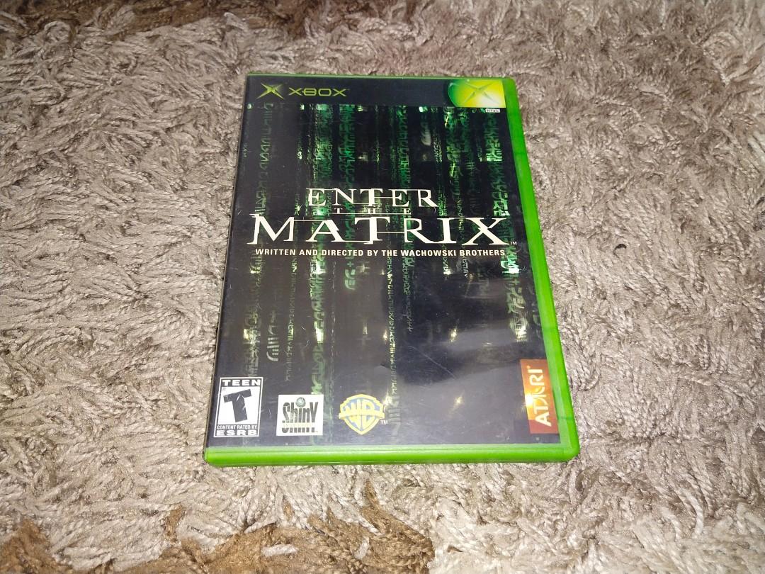 Original Xbox Enter The Matrix, Video Gaming, Gaming Accessories ...