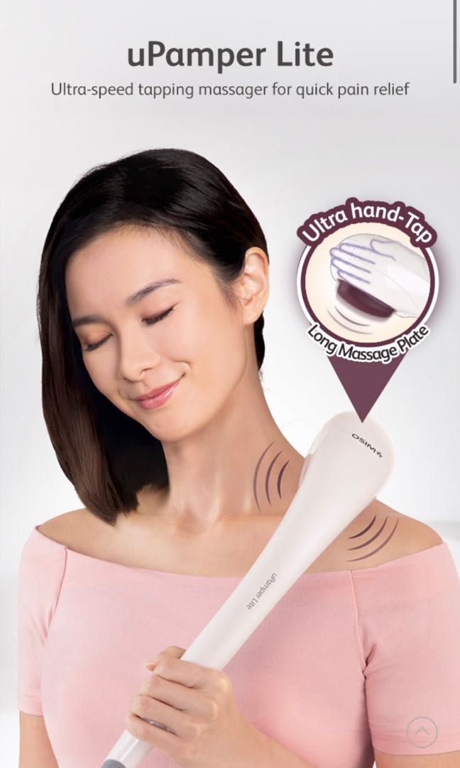 OSIM uPamper Lite Handheld Massager, Health & Nutrition, Massage ...