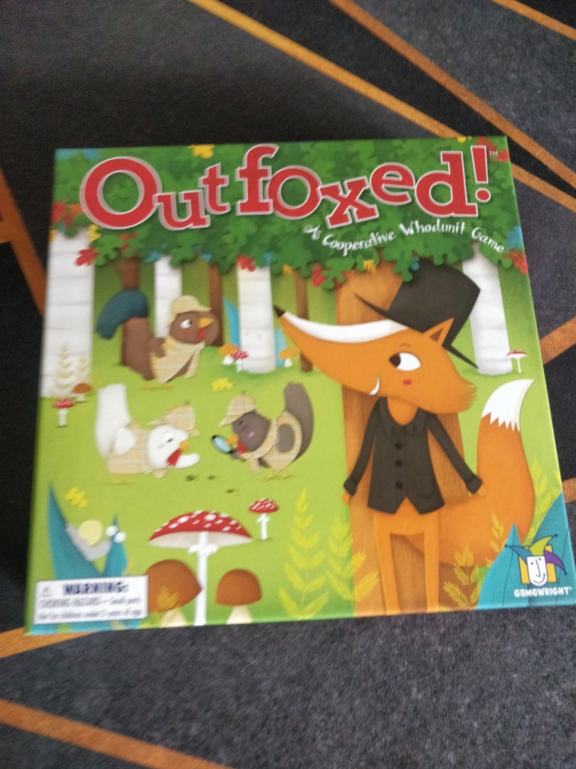 Outfoxed Boardgame, Hobbies & Toys, Toys & Games on Carousell