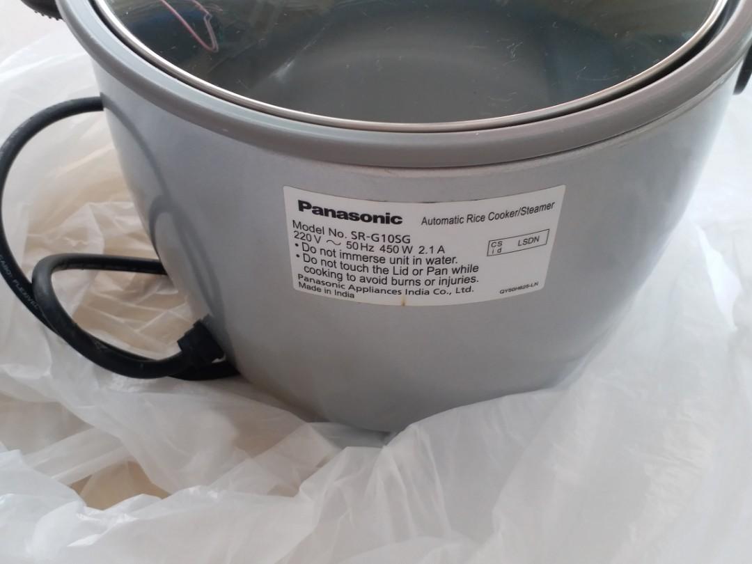 Panasonic 1L 5 cups 電飯煲 不黏塗層内鍋 rice cooker with non stick coated inner ...