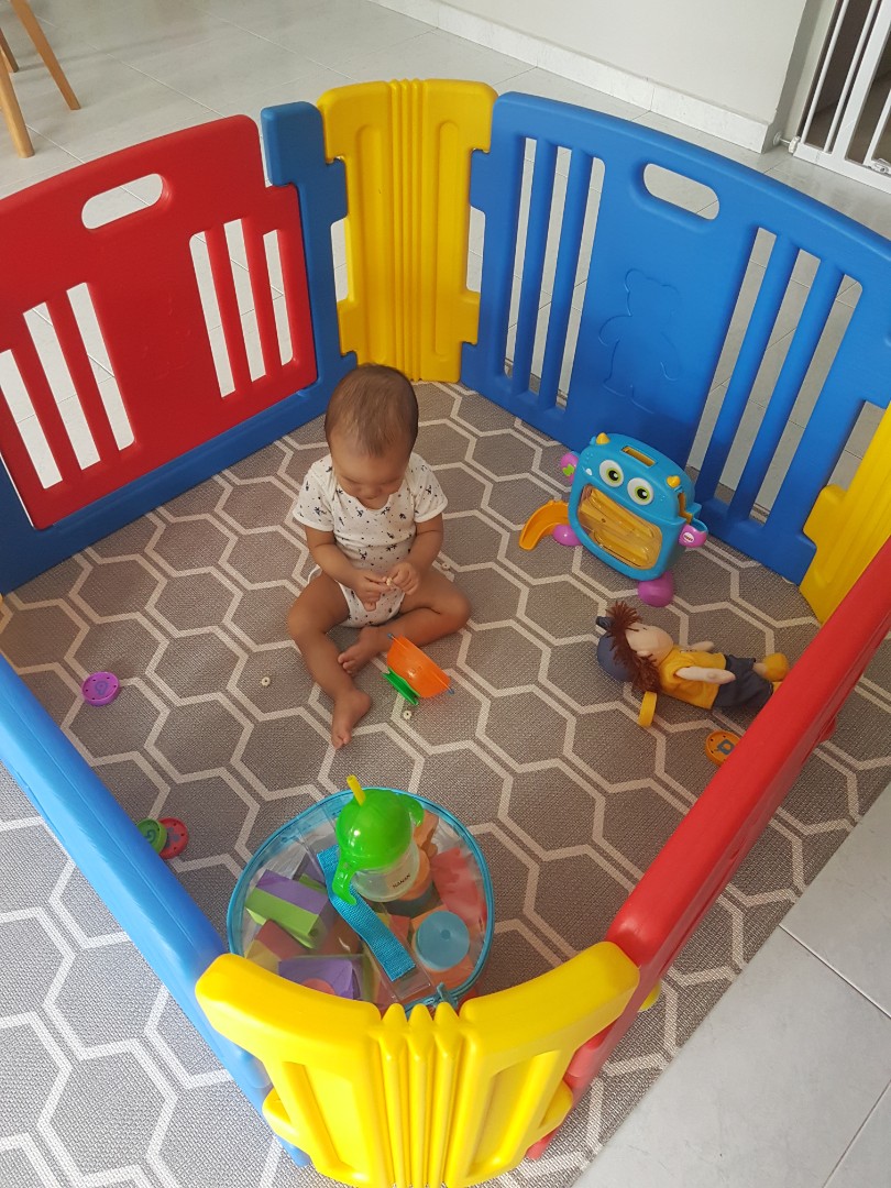 Panel play yard, Babies & Kids, Baby Nursery & Kids Furniture, Other ...