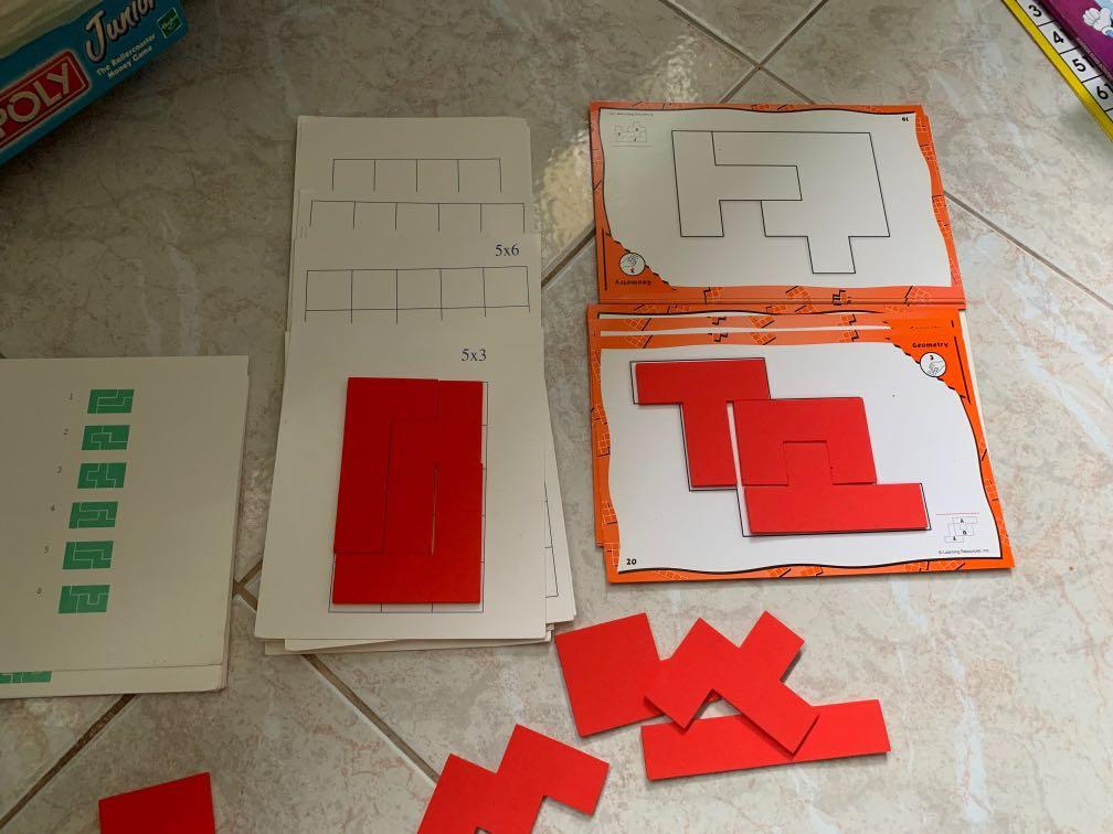 Pentomino puzzles and activity cards Learning Resources, Hobbies & Toys ...