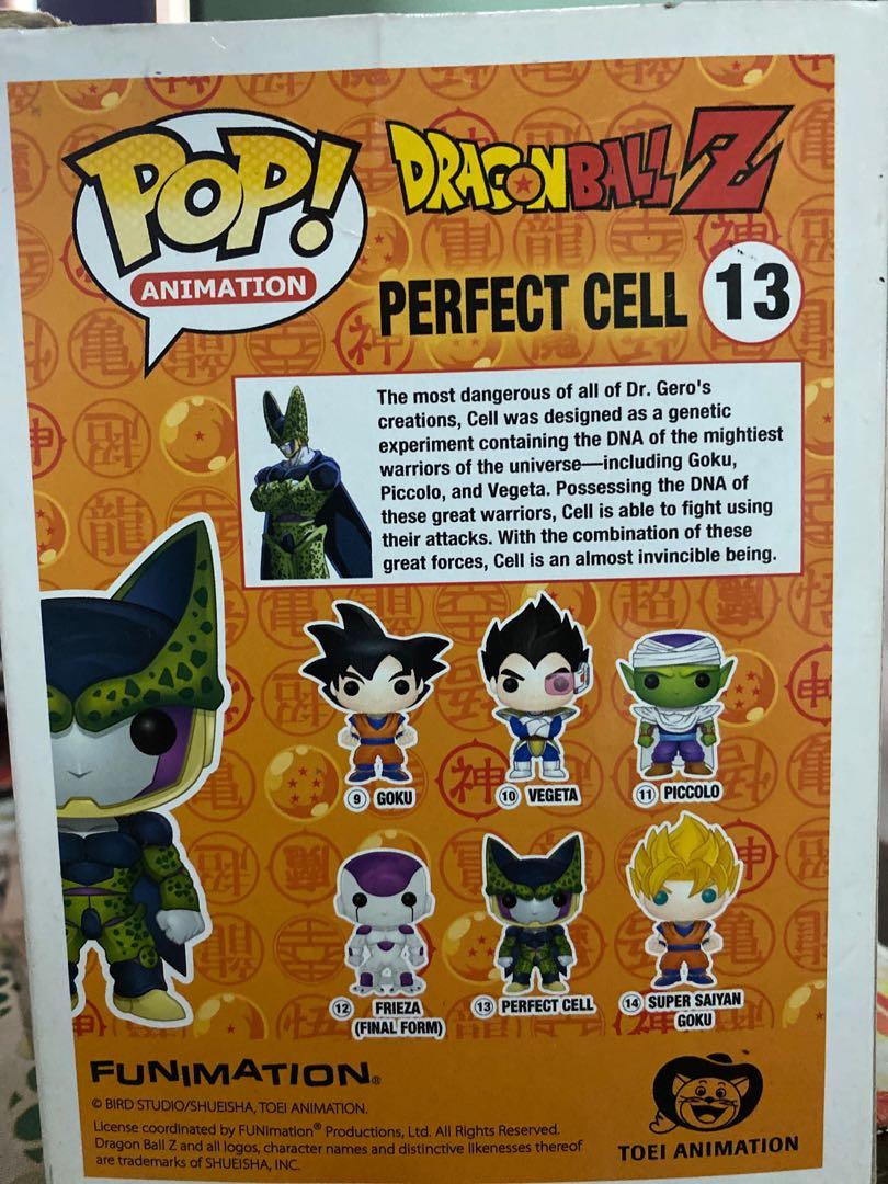 Perfect Cell POP! figure, Video Gaming, Gaming Accessories, Interactive ...