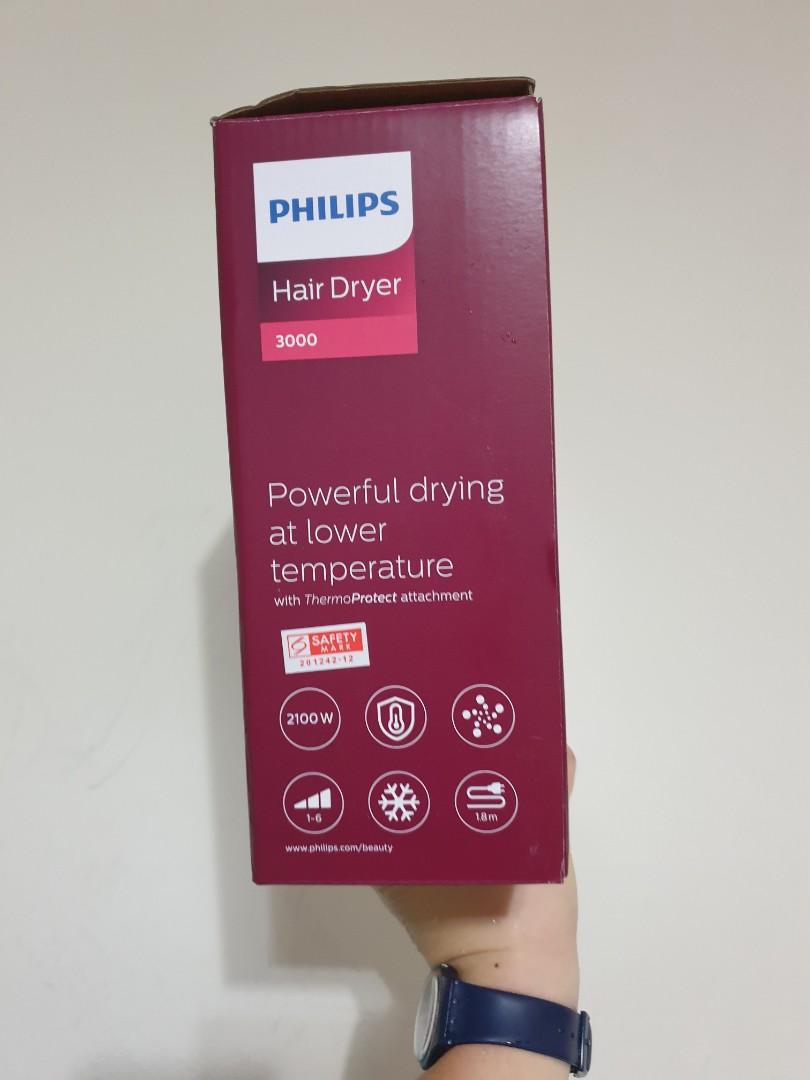 Philips hair dryer series 3000 BHD351/13, Beauty & Personal Care, Hair on Carousell