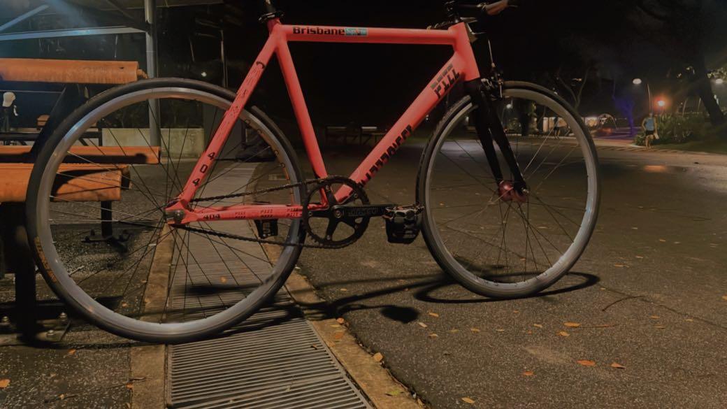 pizz brisbane frameset fixie, Sports Equipment, Bicycles & Parts ...