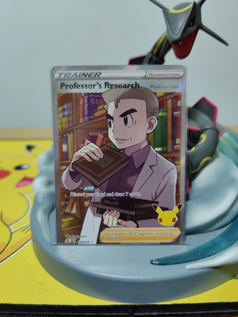 Pokemon TCG - Professor's Research (Full Art Ultra Rare) 25th ...