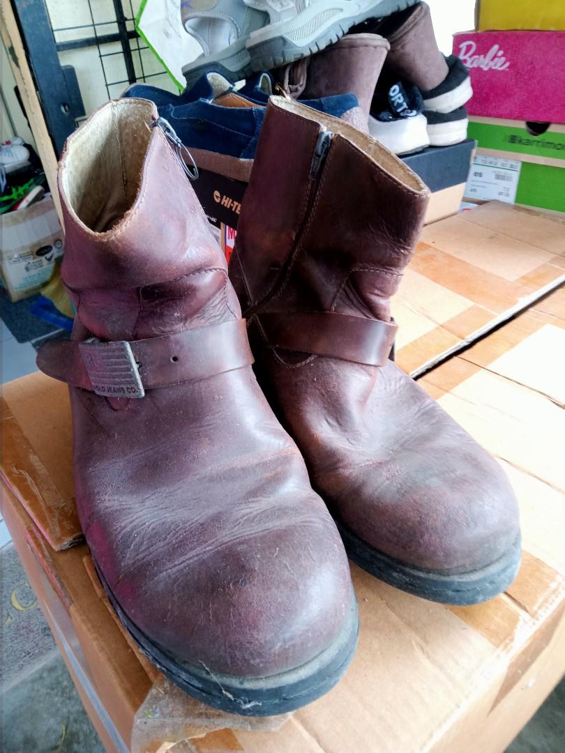 Polo Brown Mid Cut Riding Boots, Men's Fashion, Footwear, Boots on ...