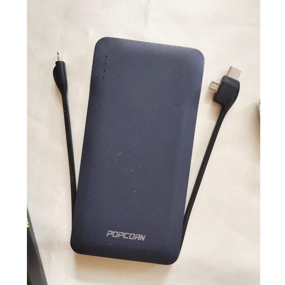 Popcorn Powerbank with Cable PB51K, Mobile Phones & Gadgets, Mobile ...