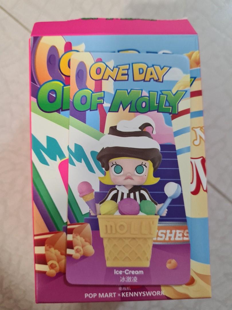 Popmart - one day of molly - ice cream, Hobbies & Toys, Toys & Games on ...