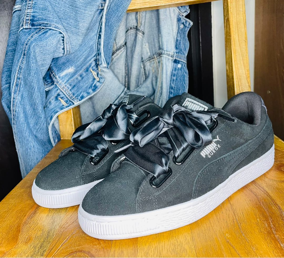 Puma x Fenty by Rihanna ribbon bowed sneakers, Women's Fashion ...