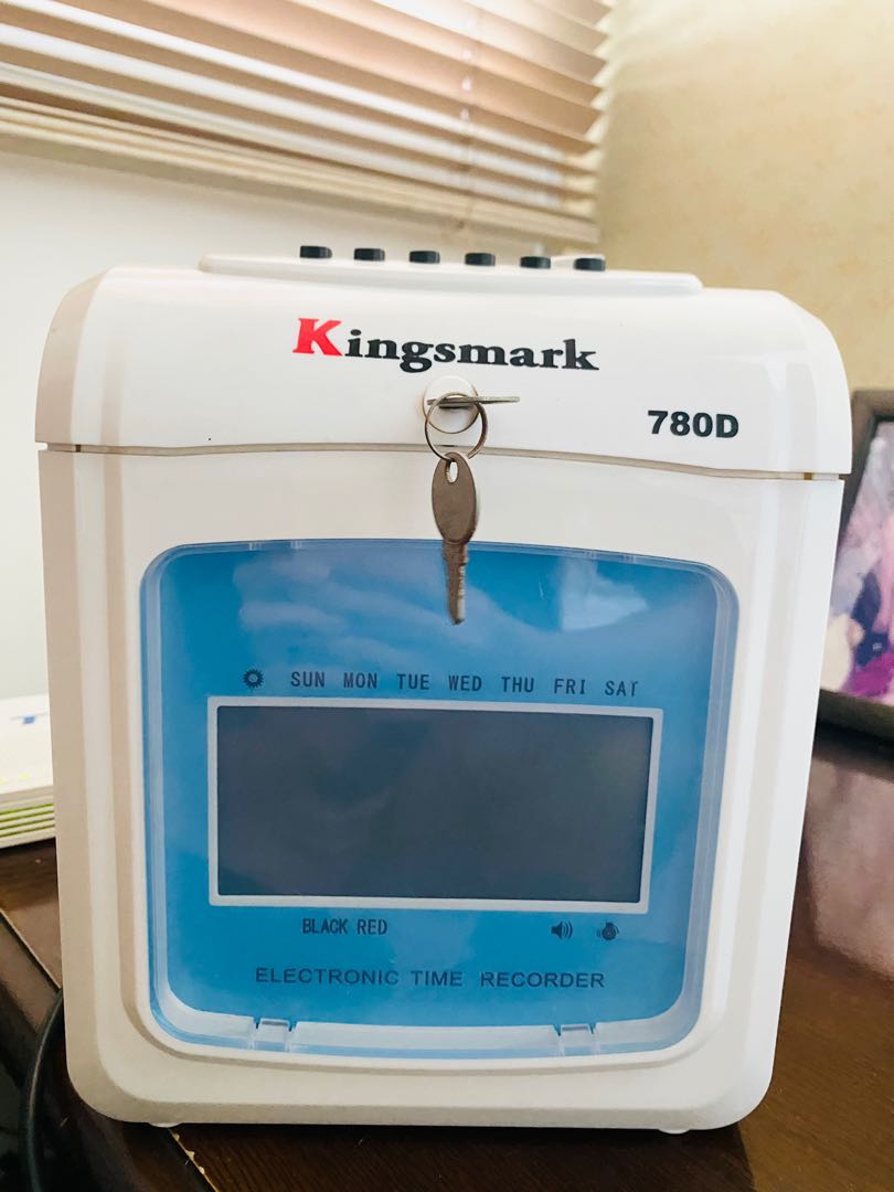 PUNCH CARD MACHINE [WELL USED], Everything Else, Others on Carousell